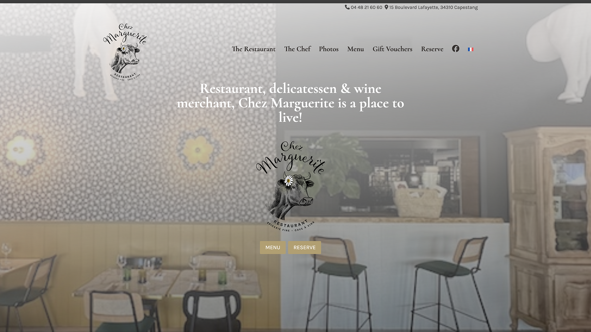 Restaurant Chez Marguerite maitre restaurateur Capestang - Restaurant ...